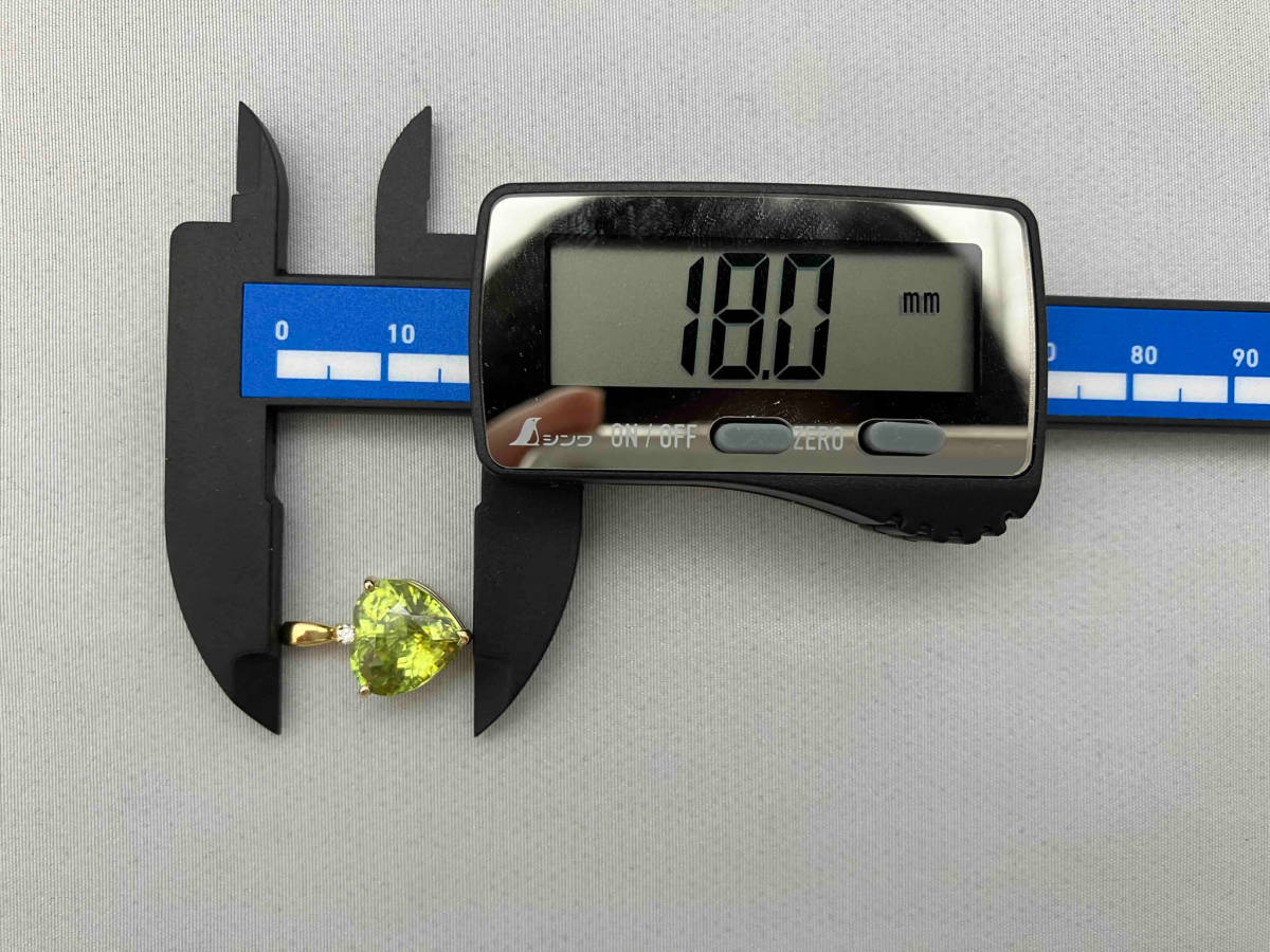 Yahoo!オークション - 【希少】 【大粒】 K18 天然スフェーン 5.08ct ...