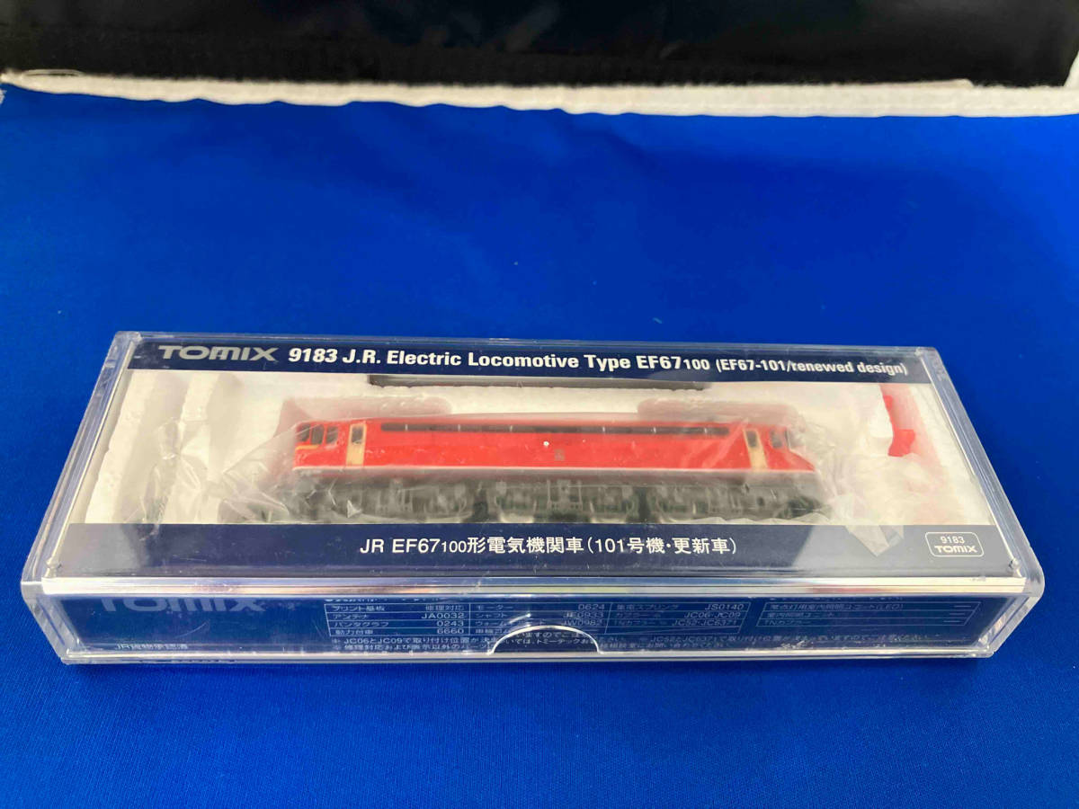 Nゲージ TOMIX 9183 JR EF67-100形電気機関車 101号機 更新車 トミックス(ディーゼル機関車)｜売買されたオークション情報、yahooの商品情報をアーカイブ公開 ...