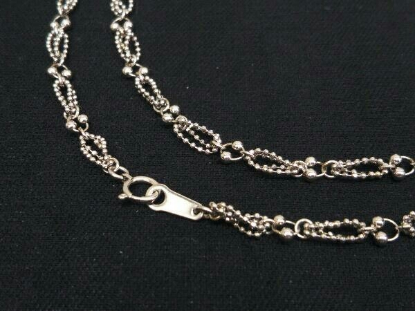 Yahoo!オークション - Pt850 プラチナ 42cm 総重量11.1g ネックレス ア...