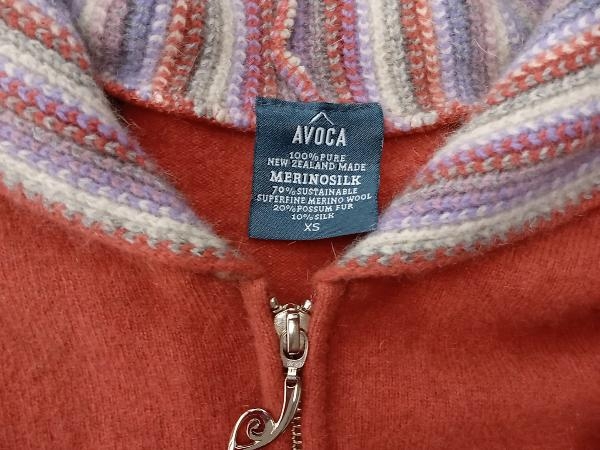 Yahoo!オークション - AVOCA カーディガン ニット パーカー アボカ XS