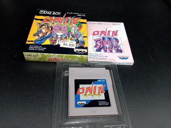 Yahoo!オークション - GB ONI 4 鬼神の血族 バンプレスト ゲームボーイ...