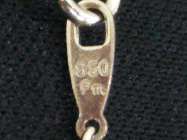 Yahoo!オークション - 【日本造幣局刻印有】Pt850 プラチナ 40cm 総重...