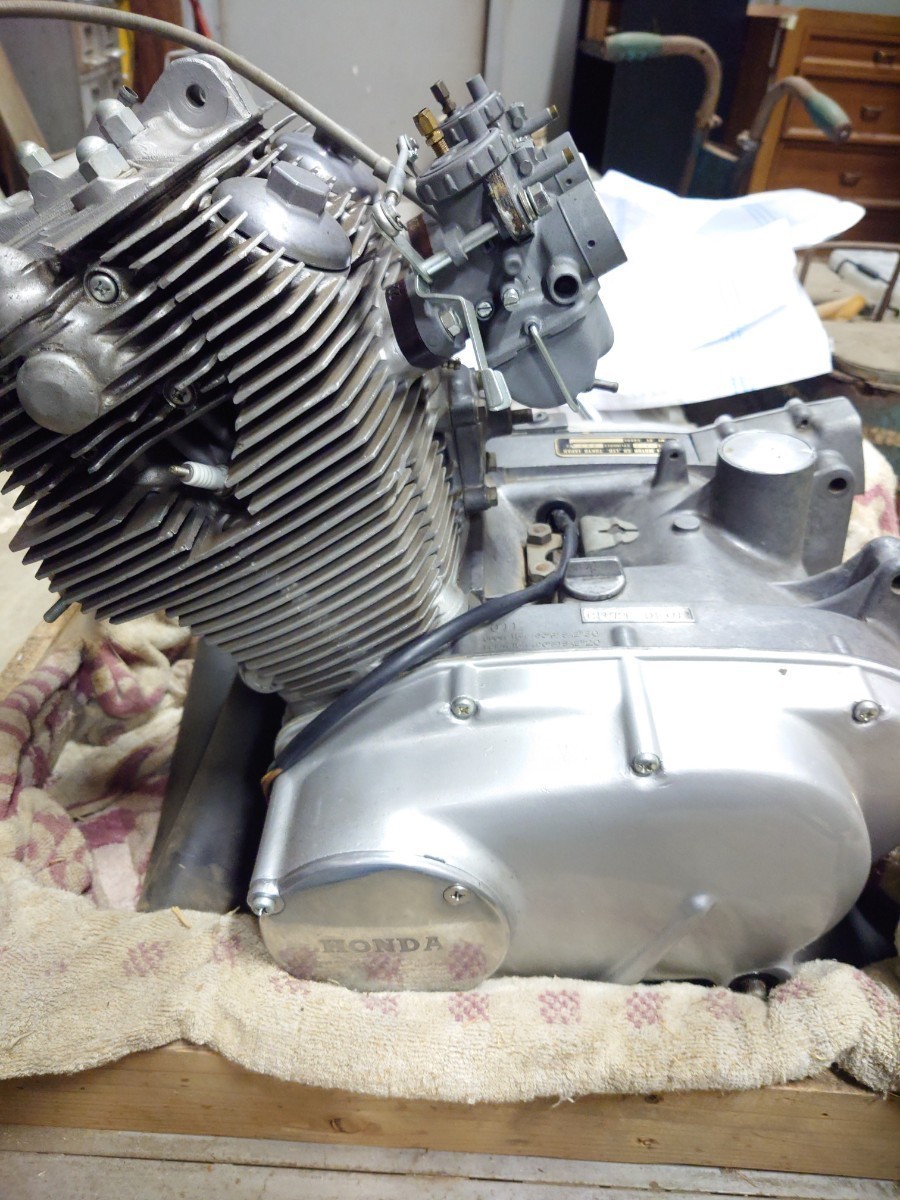 Yahoo!オークション - ホンダ CB72 フルオーバーホール済みキャブ付エ...