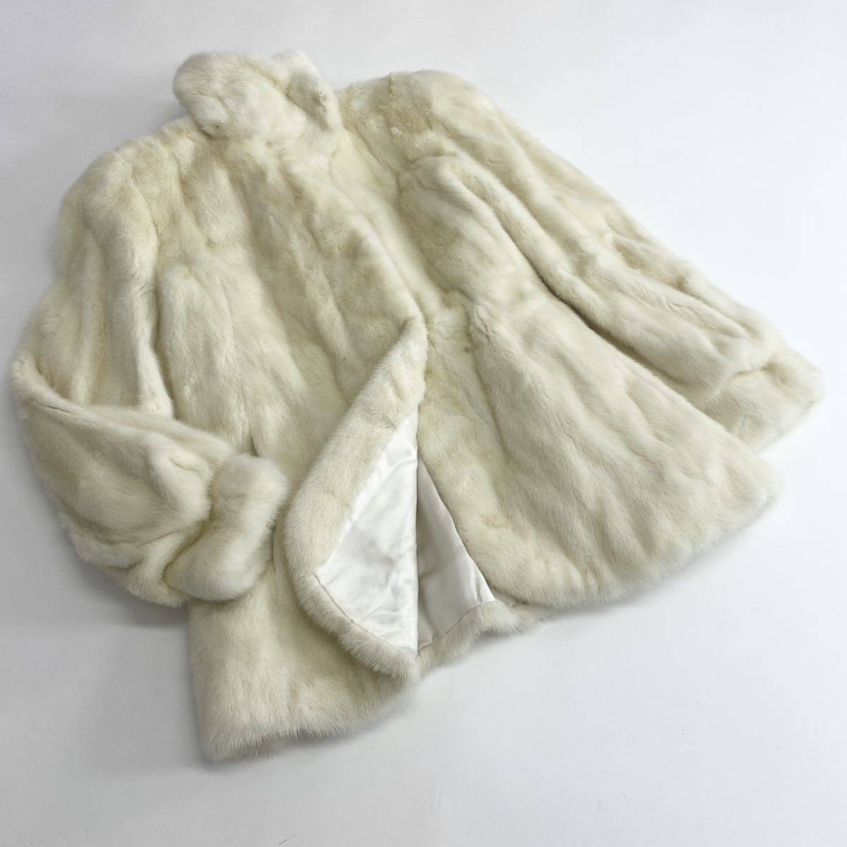 Yahoo!オークション - j19-21 最高級毛皮 OSFUR パールミンク ミンクフ...