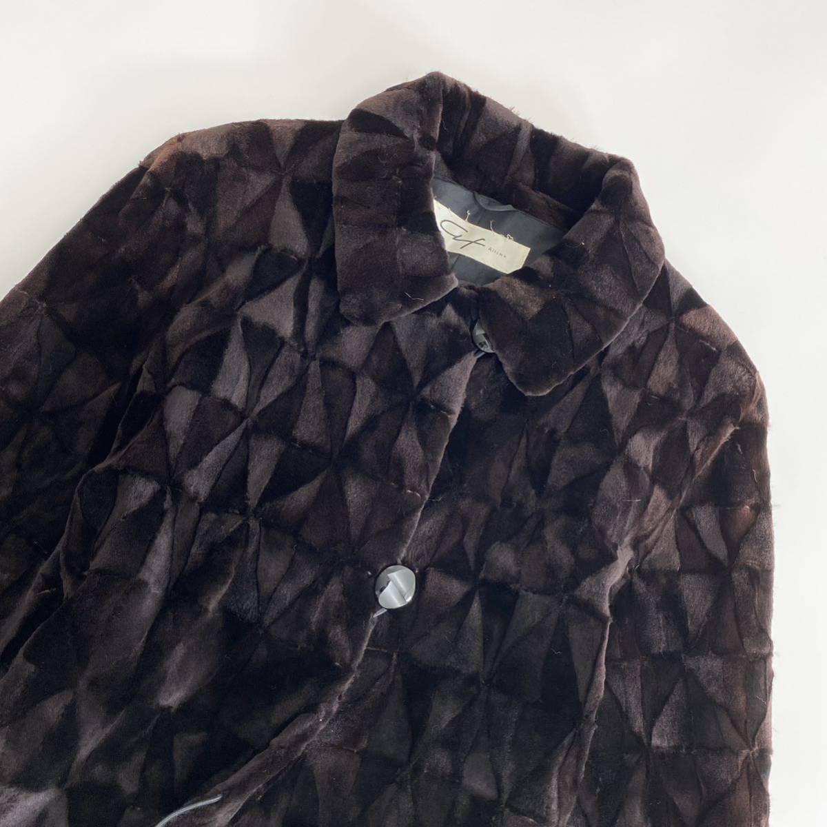 Yahoo!オークション - j21-3 最高級毛皮 af Altima アルティマ 木下物...