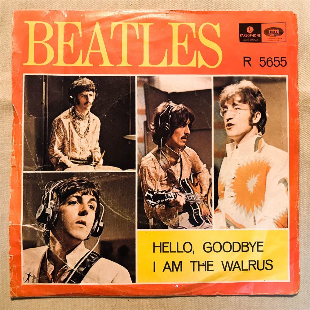 Yahoo!オークション - スウェーデンORG BEATLES / HELLO GOODBYE 貴重...