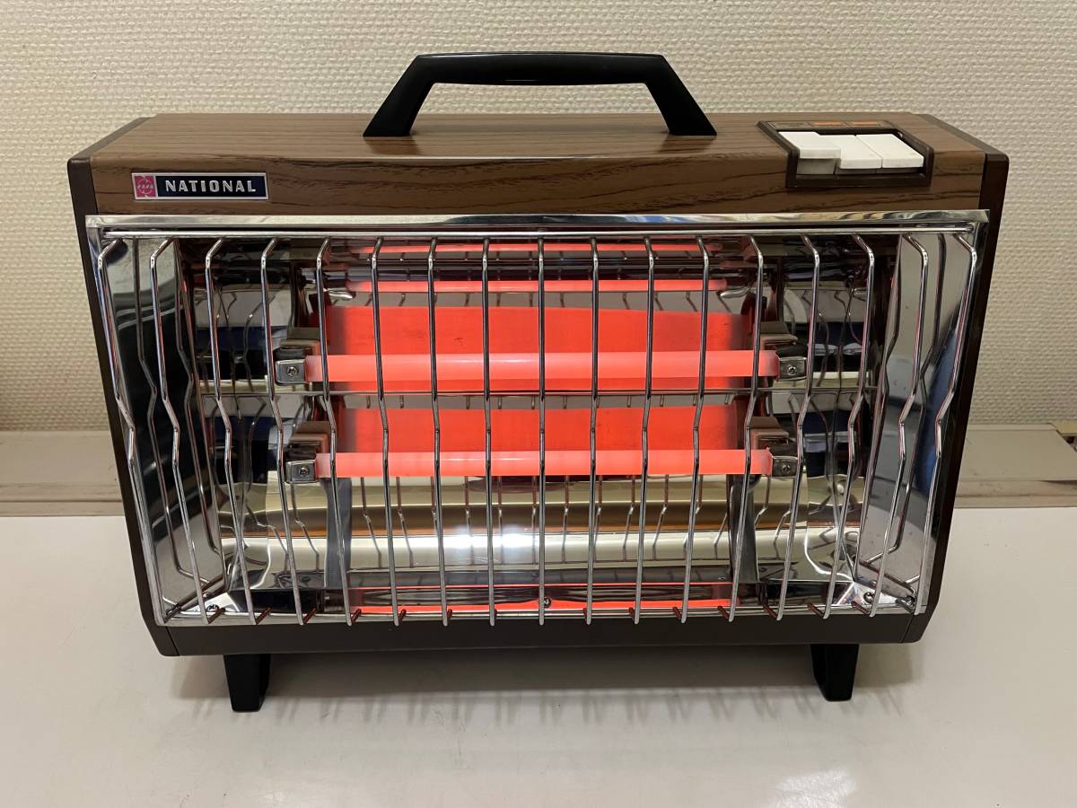 Yahoo!オークション - [松下電器]ナシヨナル・電気ストーブ・DS-21N・...