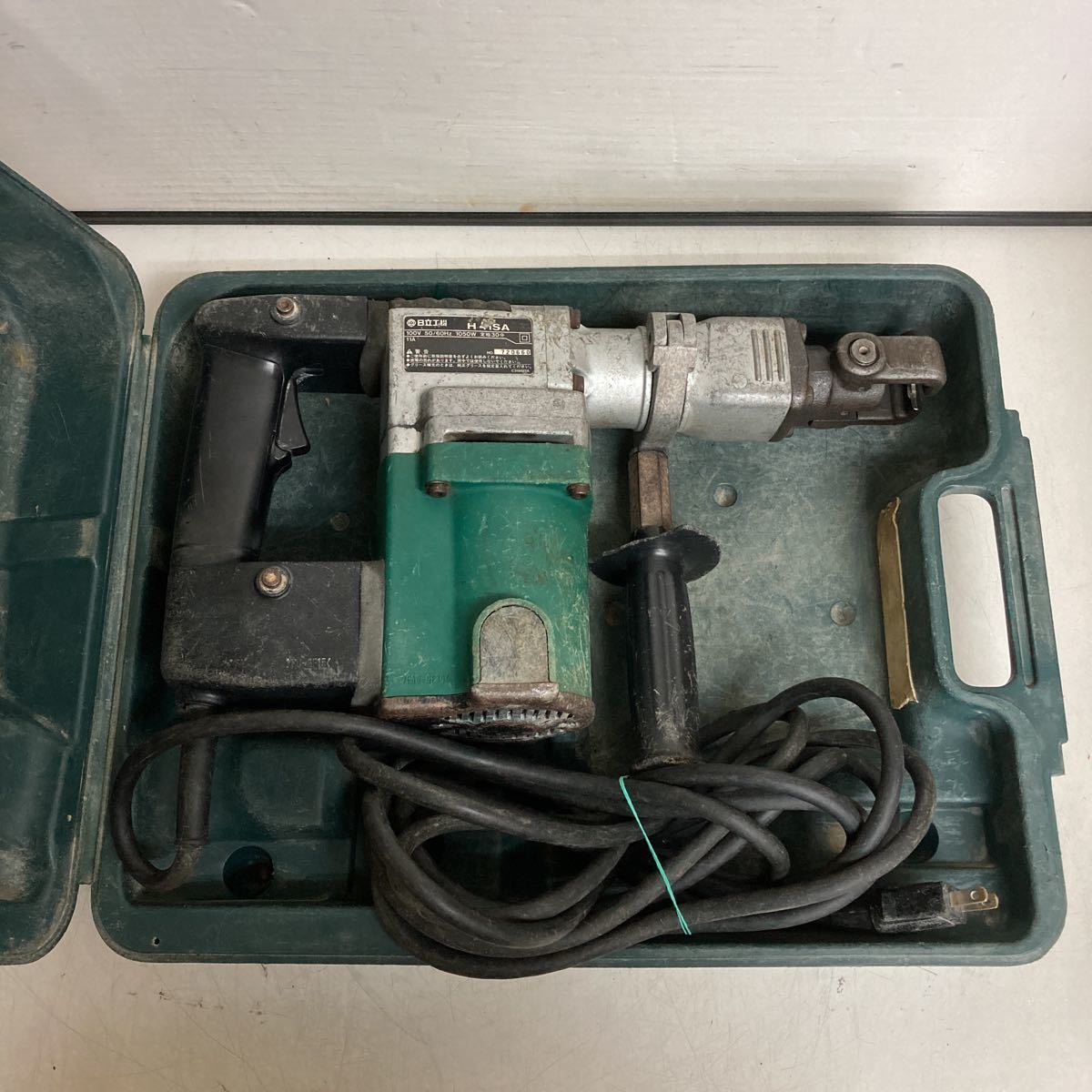 Yahoo!オークション - R436 日立工機 H41SA 電動工具 ハンマドリル 電...