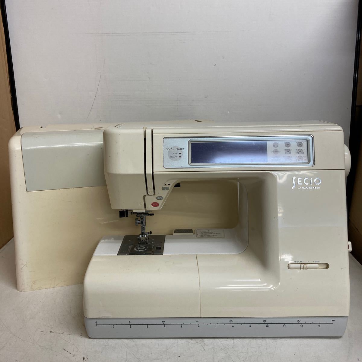 Yahoo!オークション - R446 JANOME SECiO MODEL 8300 コンピューターミ...