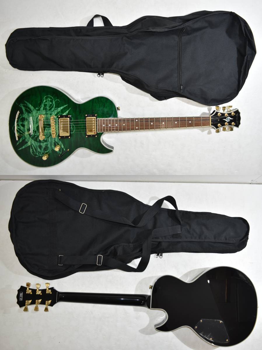 日本代購代標第一品牌【樂淘letao】－ 47C 【佐川ラージ220着払い】【中古品】 SPEAR Hanuman Queen スピアー レスポールタイプギター エレキギター LP ギター本体