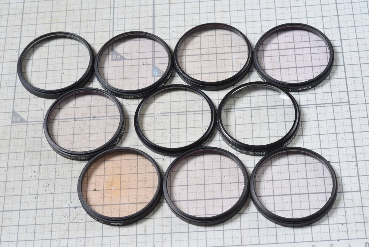 Yahoo!オークション - ＃726 丸徳セット 径49mmフィルター 10枚...