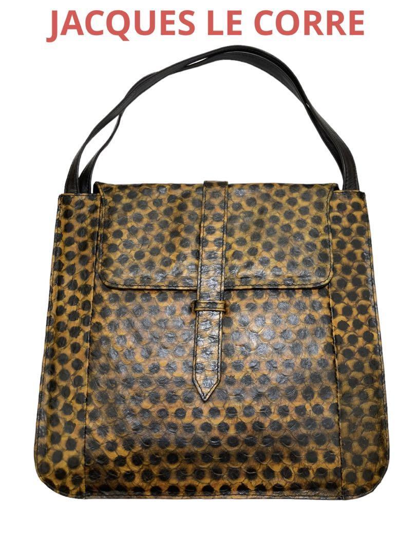 Yahoo!オークション - JACQUES LE CORRE ジャックルコー ハンドバッグ ...