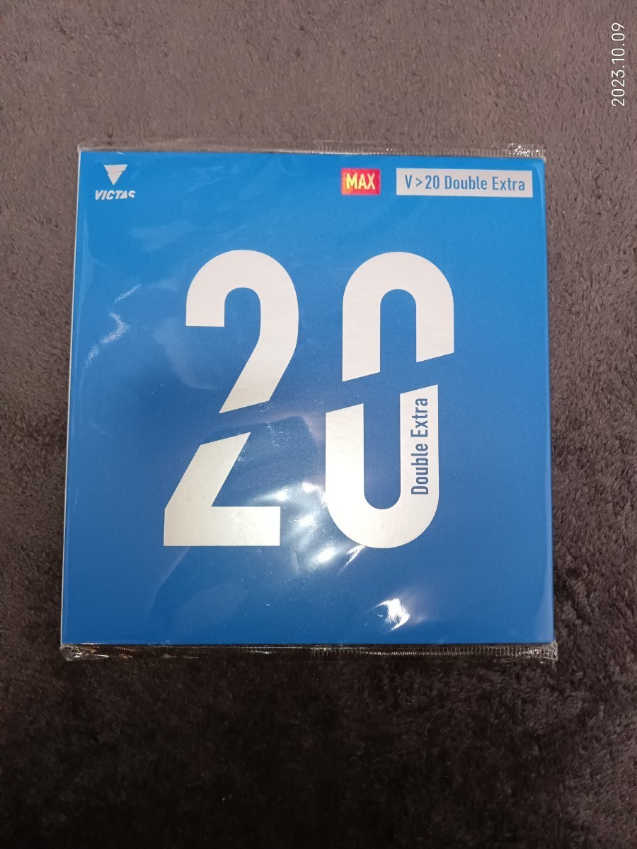 Yahoo!オークション - VICTAS ヴィクタス V20 ダブルエキストラ 赤 MAX...