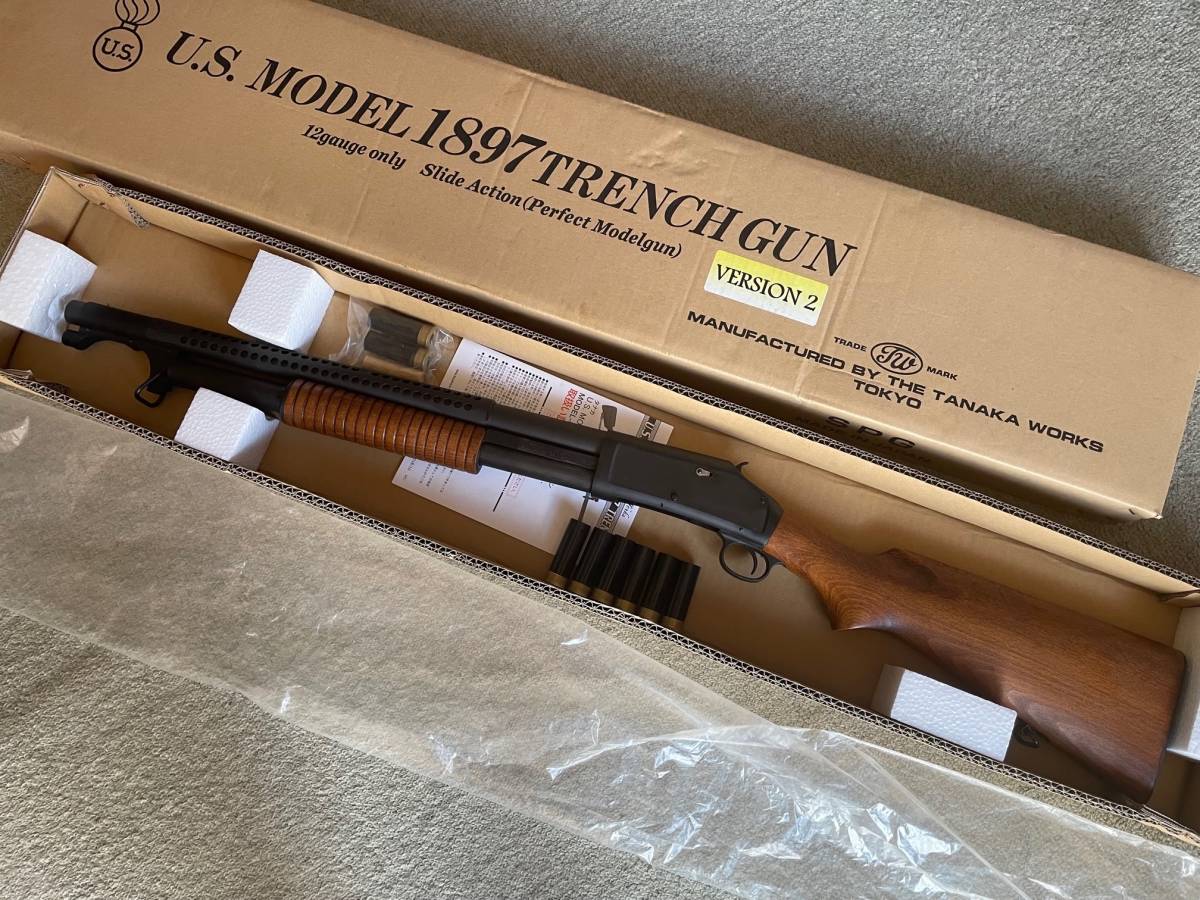 Yahoo!オークション - タナカ ウィンチェスター M1897 トレンチガン Ve...