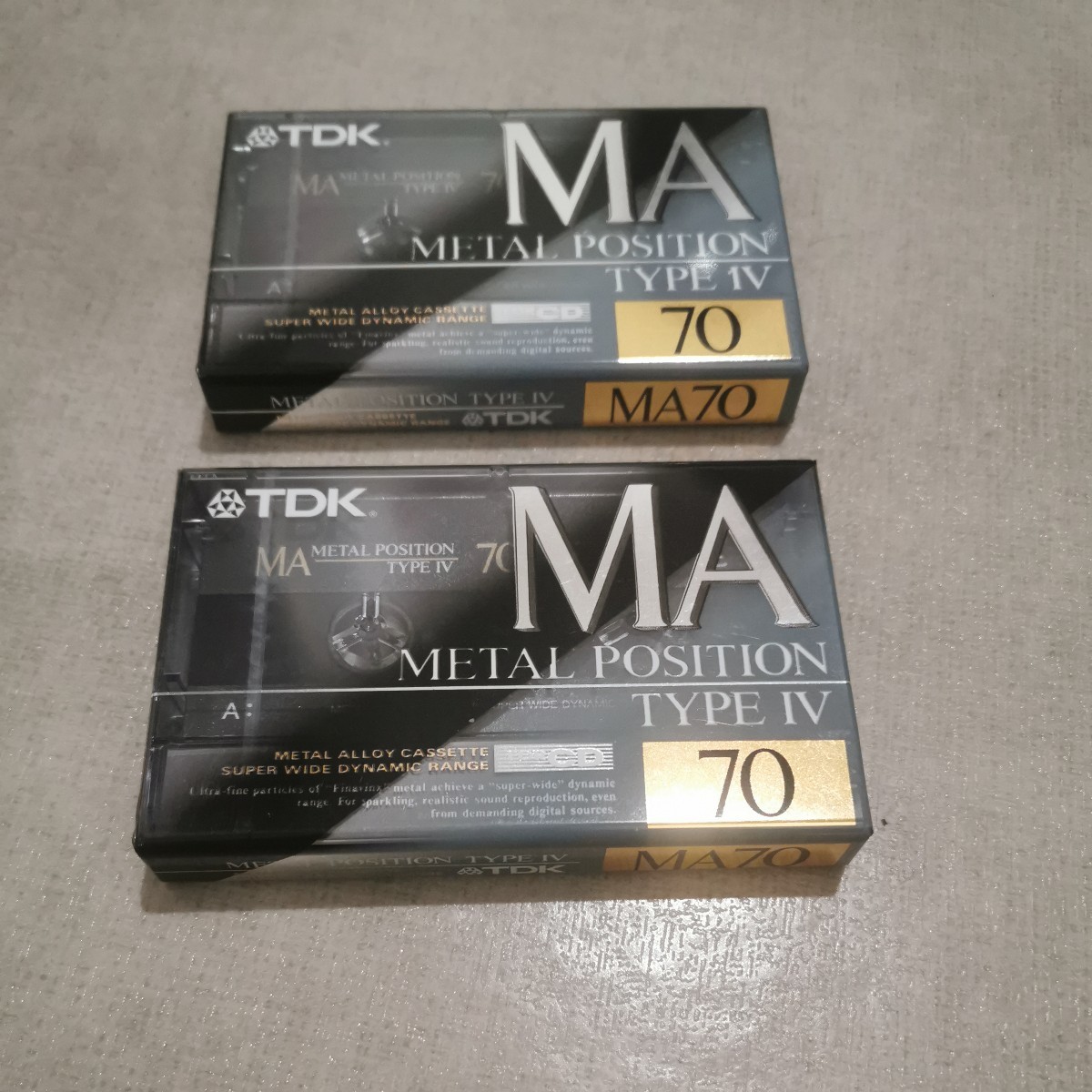 Yahoo!オークション - O カセットテープ 2本 メタルテープ METAL TDK M...