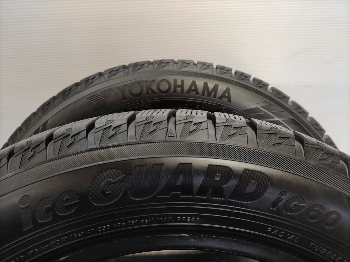 Yahoo!オークション - M-293 185/55R15 ヨコハマ ice GUARD iG60 19年...