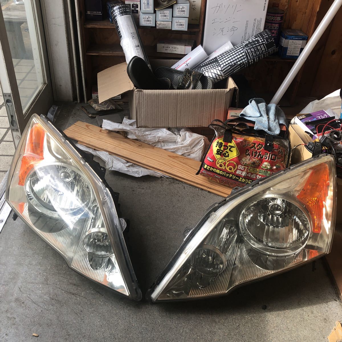 Yahoo!オークション - US HONDA純正 CRV CR-V RE3 RE4 ヘッドライト ヘ...