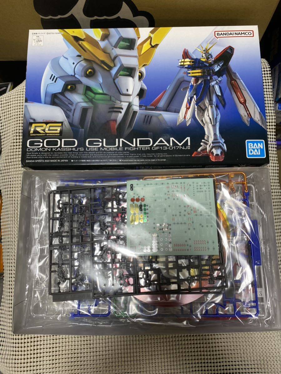 Yahoo!オークション - RGゴッドガンダム