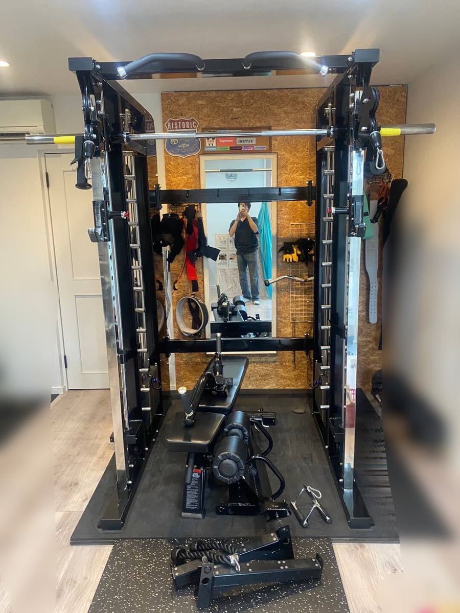 マルチファンクショナルマシン 3in1 スミスマシン マルチマシン 120kgセット(マシン)｜売買されたオークション情報、yahooの商品情報をアーカイブ公開 - オークファン（aucfan ...