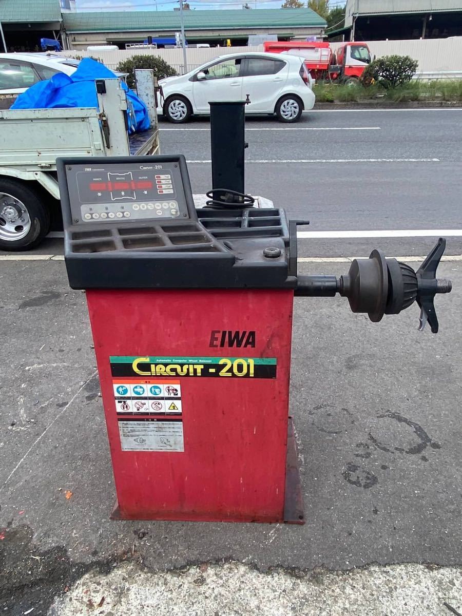 Yahoo!オークション - EIWA エイワ circuit 201 ホイールバランサー