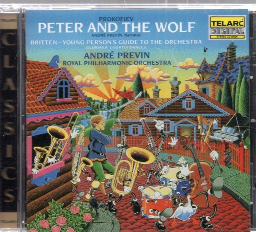 Yahoo!オークション - a685 プロコフィエフ PETER & THE WOLF プレヴィ...