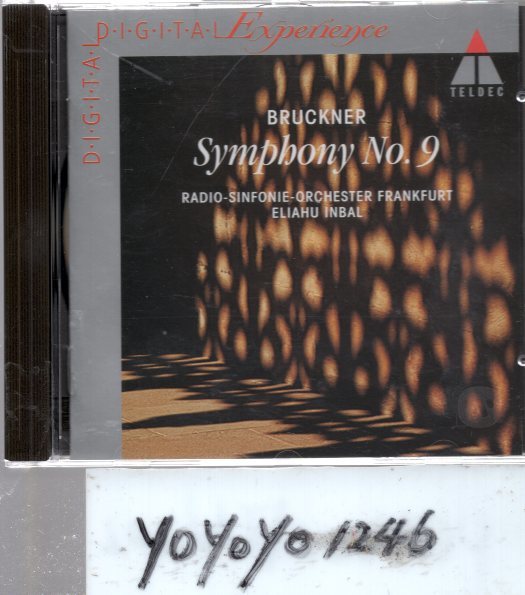 Yahoo!オークション - b445 ブルックナー 交響曲第9番/インバル