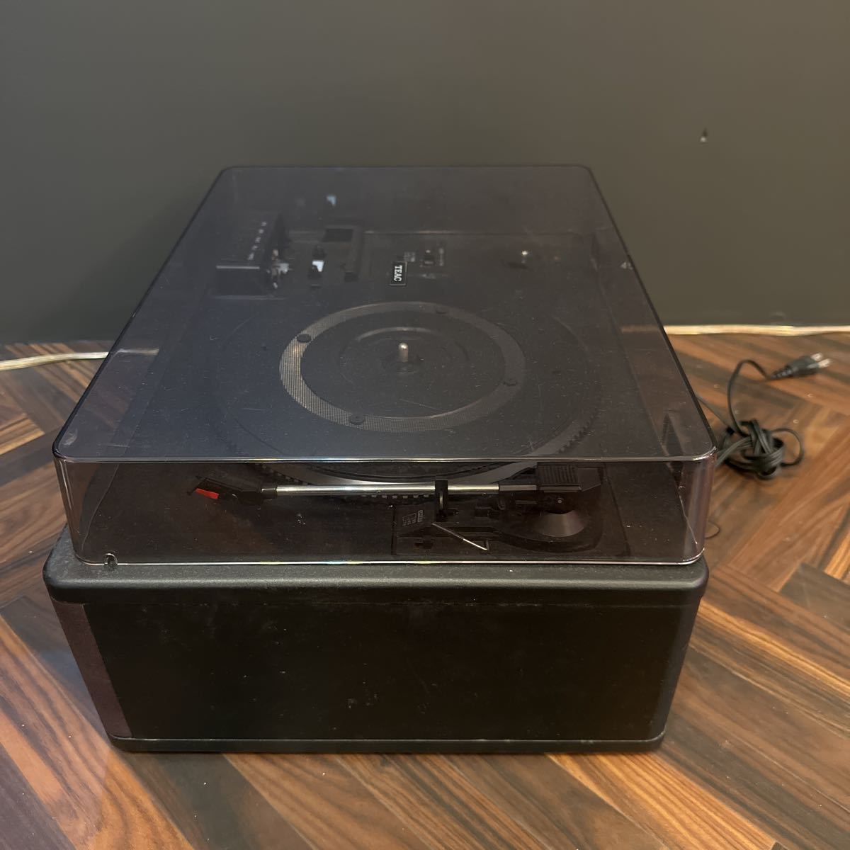 Yahoo!オークション - A159 TEAC ターンテーブル カセット付き CDレコ...