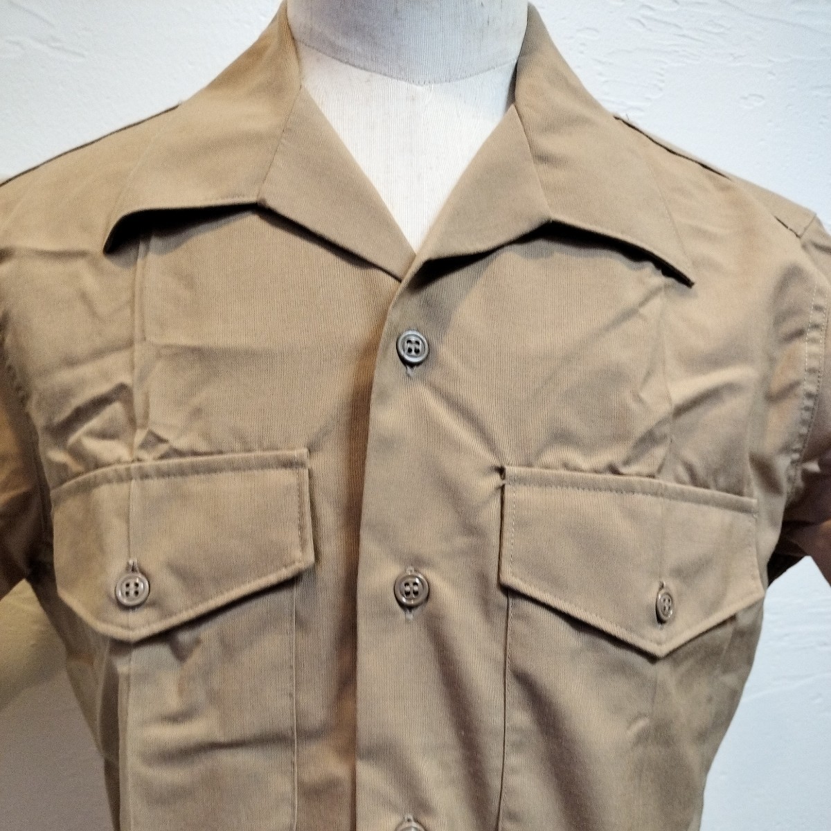 Yahoo!オークション - YC-163 ミリタリー系 メンズ 半袖 シャツ サイズ...