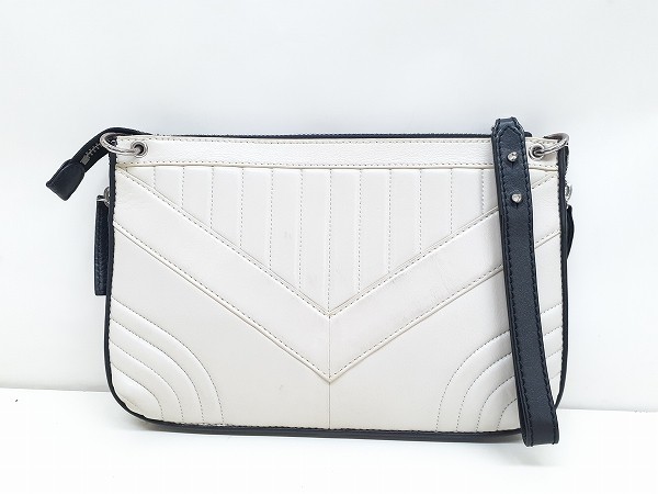 Yahoo!オークション - I242-N30-1090 DIESEL ディーゼル クラッチバッ...