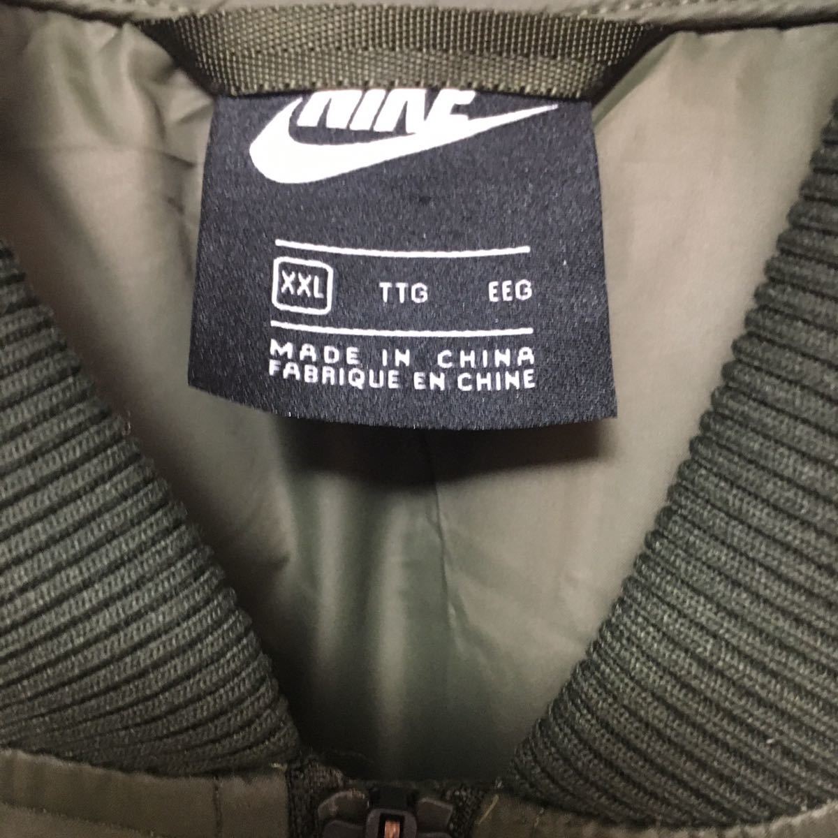 Yahoo!オークション - NIKE MA-1 ナイキ MA-1 XX L