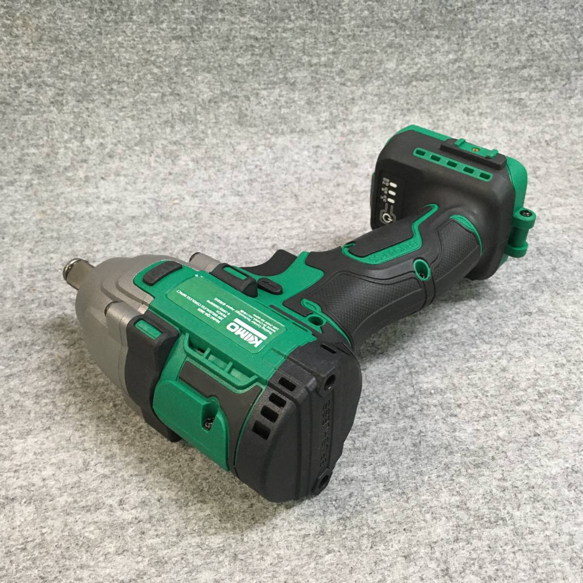 KH233 KIMO 電動 インパクト レンチ QM-3609 充電式 コードレス 無段変速 自動停止 正逆 切替 ブラシレス ソケット LED タイヤ 交換 修理(本体)｜売買された ...