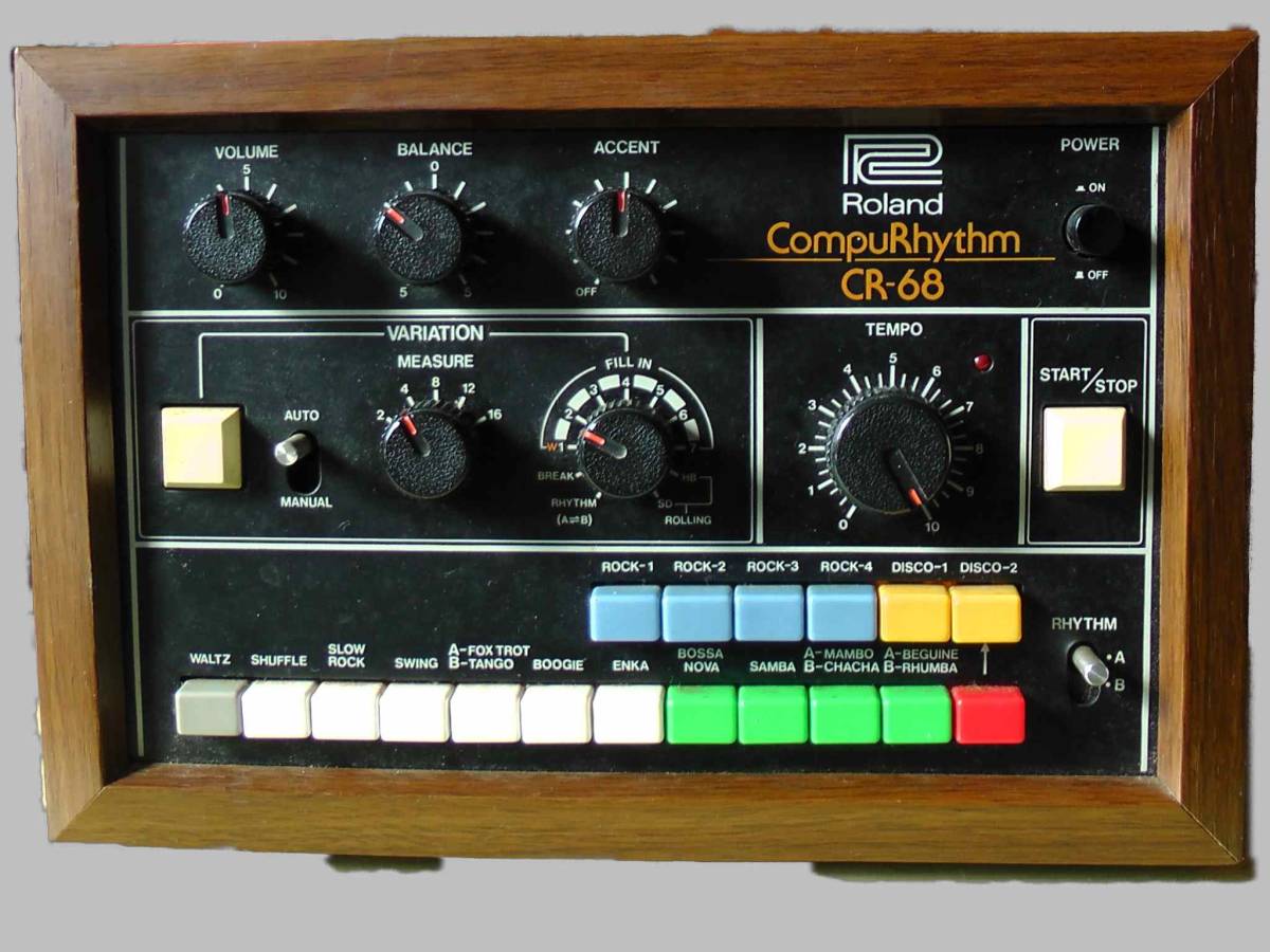 Yahoo!オークション - Roland コンピュ・リズム CR-68