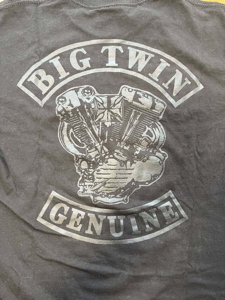 Yahoo!オークション - 絶版 新品 未使用品 BIGTWIN GENUINE ロンT サイ...