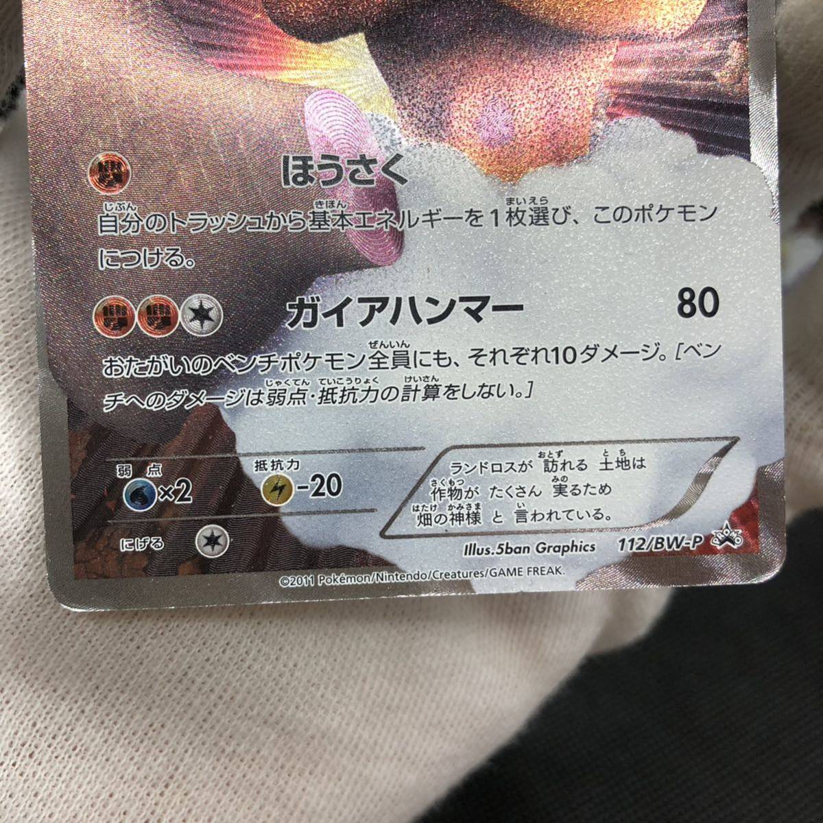 ポケモンカード BW トルネロス ランドロス セット売り SR仕様 ポケモンカード BW トルネロス ランドロス セット売り SR仕様