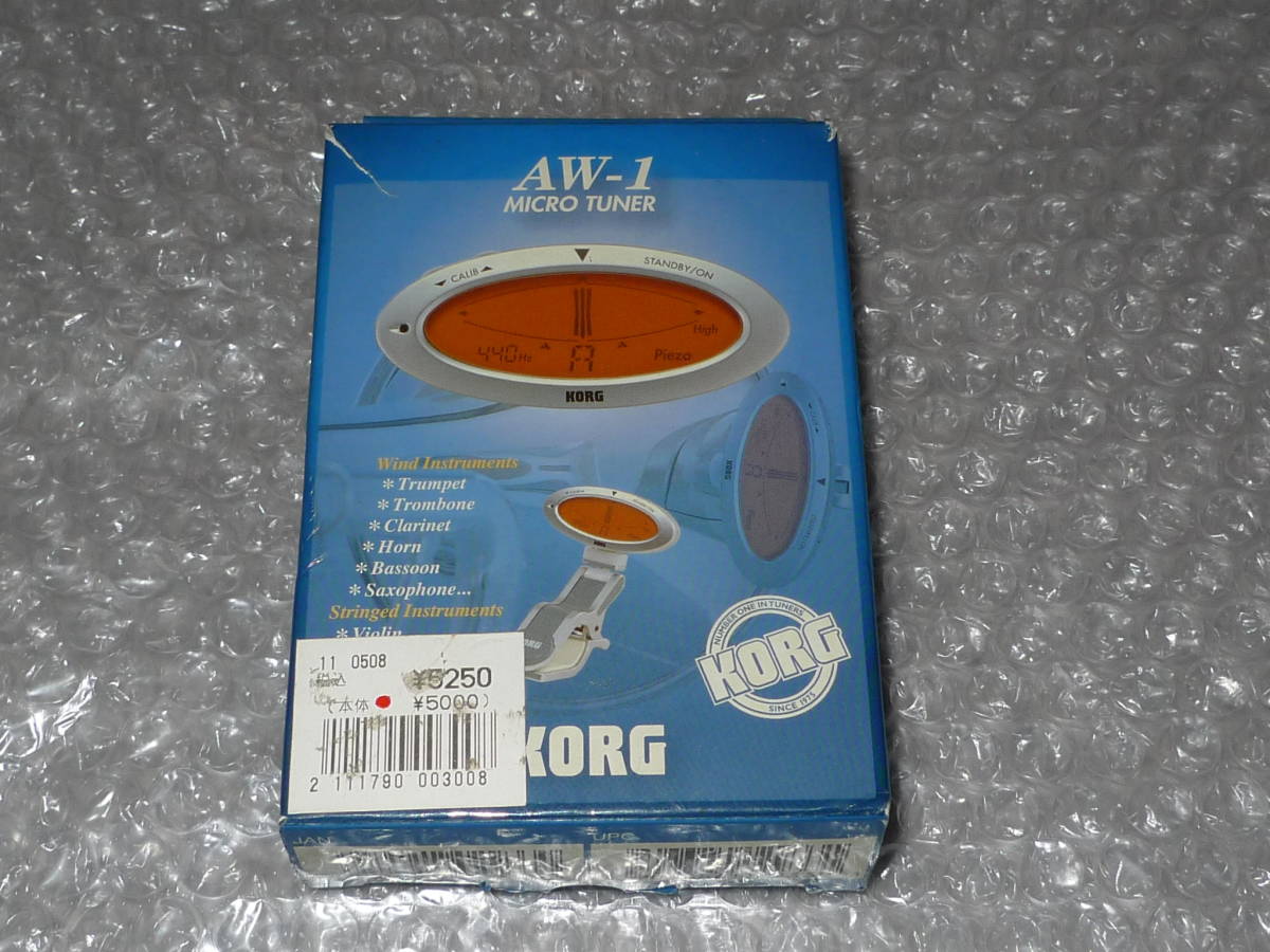 Yahoo!オークション - KORG AW-1 クリップ式チューナー