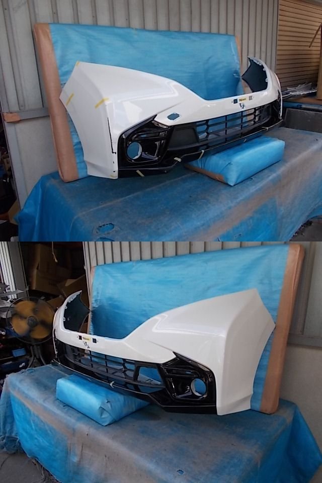 Yahoo!オークション - フリード モデューロX GB5 前期 フロントバンパ...