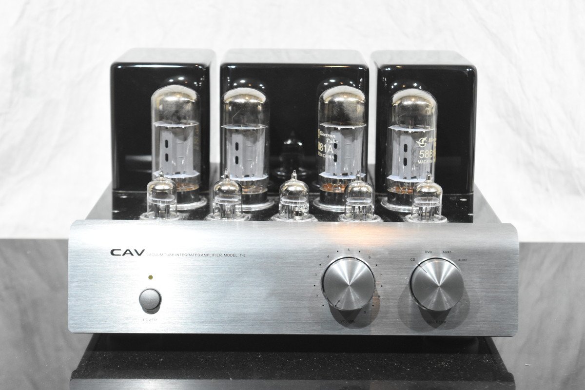 Yahoo!オークション - CAV 真空管プリメインアンプ T-5