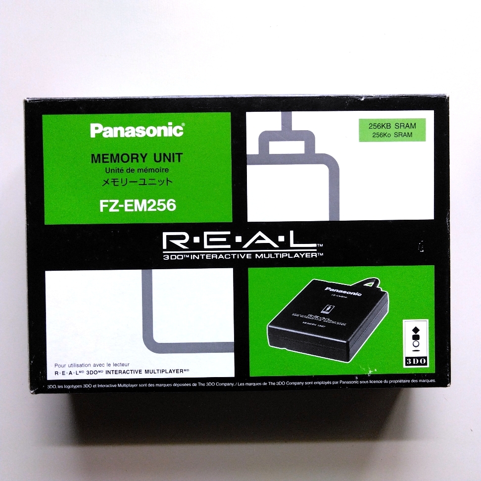 パナソニック 3DO REAL FZ-EM256 MEMORY UNIT メモリーユニット 取扱説明書 メモリー管理用CD(3DO)｜売買されたオークション情報、yahooの商品情報を ...