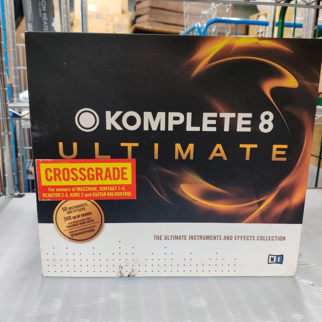 KOMPLETE8 ULTIMATE CROSSGRADE ジャンク扱い(DTM、DAW)｜売買されたオークション情報、yahooの商品情報をアーカイブ公開 - オークファン（aucfan.com）