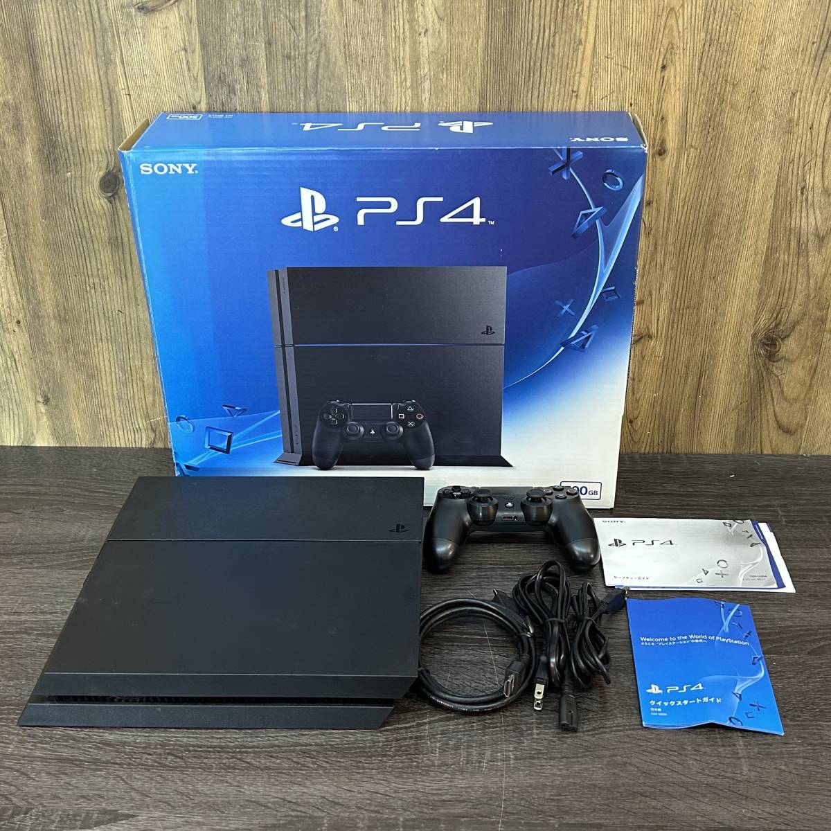 tu048 SONY ソニー PlayStation 4 PS4 CUH-1200AB01 ジェットブラック 500GB(PS4本体)｜売買されたオークション情報、yahooの商品情報を ...