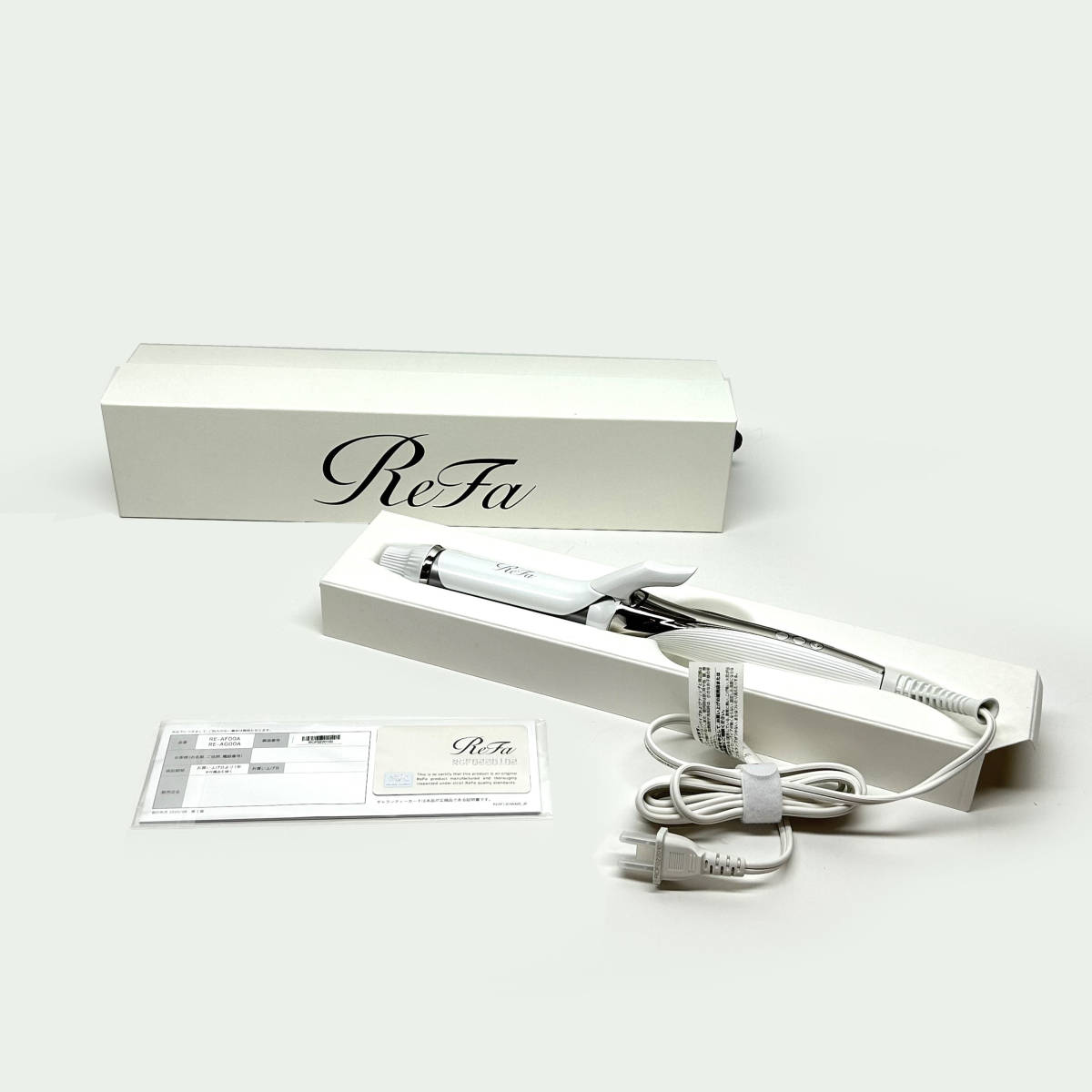 Yahoo!オークション - tu107 リファ カールアイロン RE-AG00A 32mm ホ...