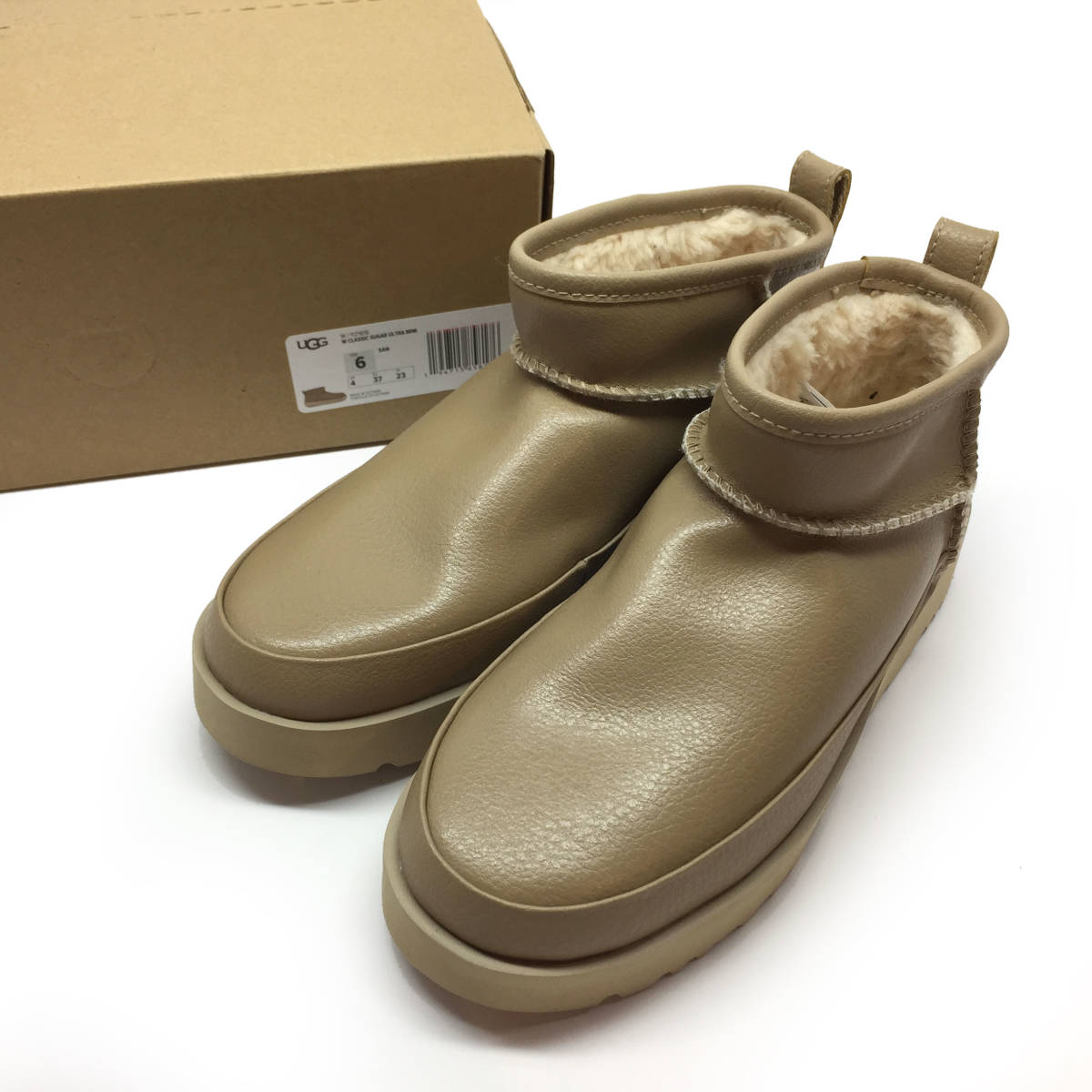 Yahoo!オークション - tu155 UGG ショートブーツ レディース US6 23.0c...