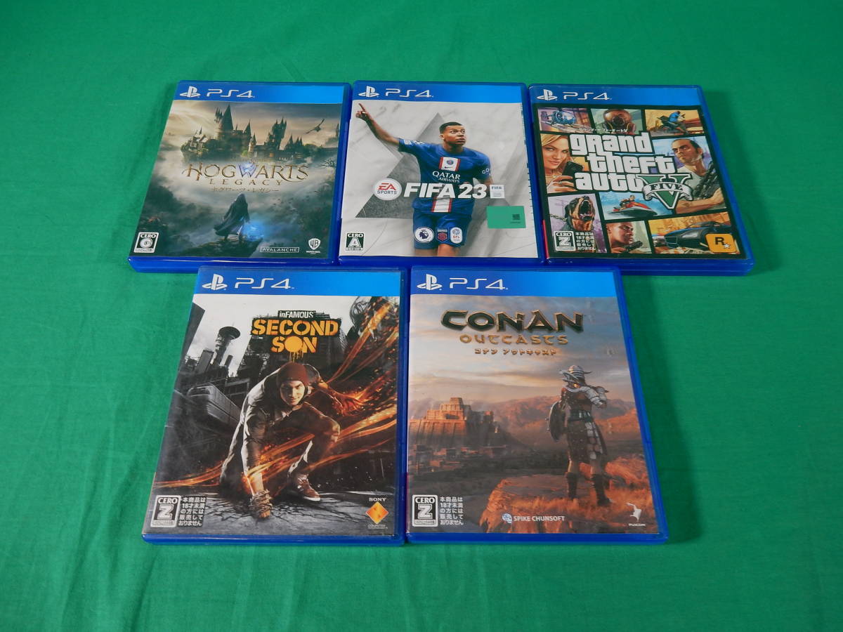 Yahoo!オークション - 55/Q168 PlayStation4ソフト 5本まとめ売り 訳ア...