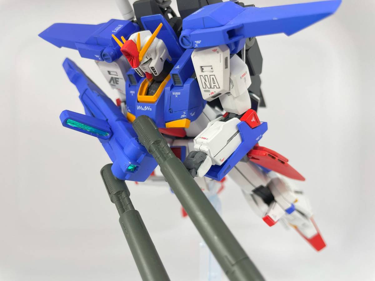 Yahoo!オークション - HGUC ZZガンダム強化型完成品