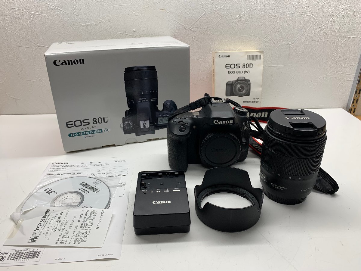 Canon キャノン デジタル一眼レフカメラ EOS 80D EF-S18-135 IS USM レンズキット(キヤノン)｜売買されたオークション情報、yahooの商品情報をアーカイブ公開 ...