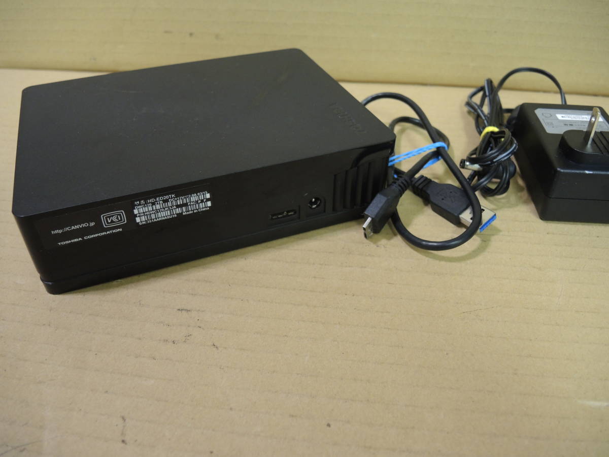 Yahoo!オークション - 東芝 HD-ED20TK 2TB