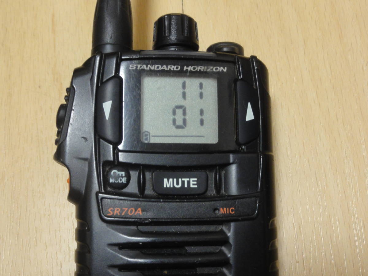 Yahoo!オークション - STANDARD 20CH特定小電力トランシーバ SR70A 単...