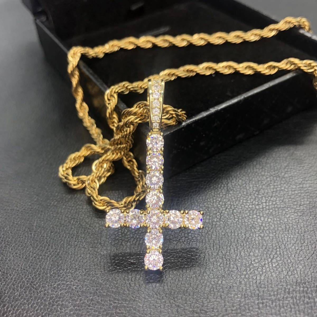 新品】ネックレス 逆さ 逆十字架 クロス アンチ ホワイト 新品】ネックレス 逆さ 逆十字架 クロス アンチ ホワイト