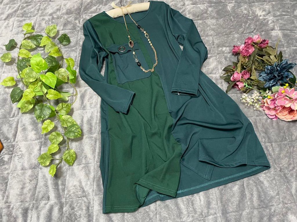 Yahoo!オークション - ff (表記M~L) 2L～3L 新品 リング付き胸ポッケ ...