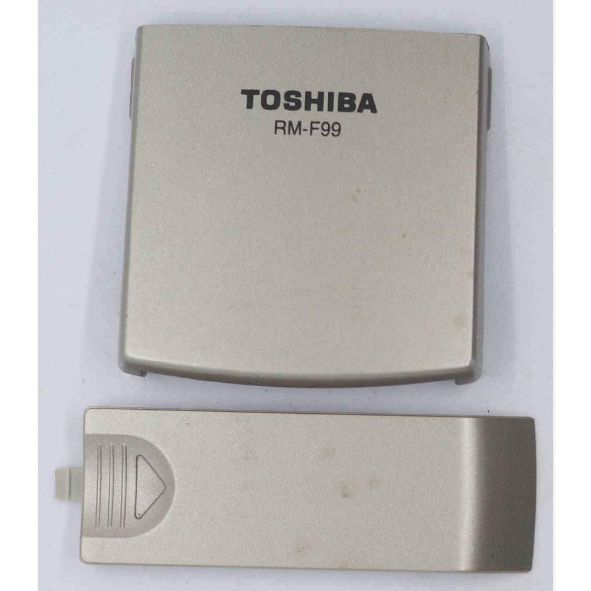Yahoo!オークション - 東芝 TOSHIBA ビデオ リモコン RM-F99 フタ & ド...
